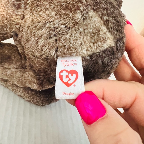 Ty | Toys | Ty Beanie Boos Dangler The Sloth Plush | Poshmark